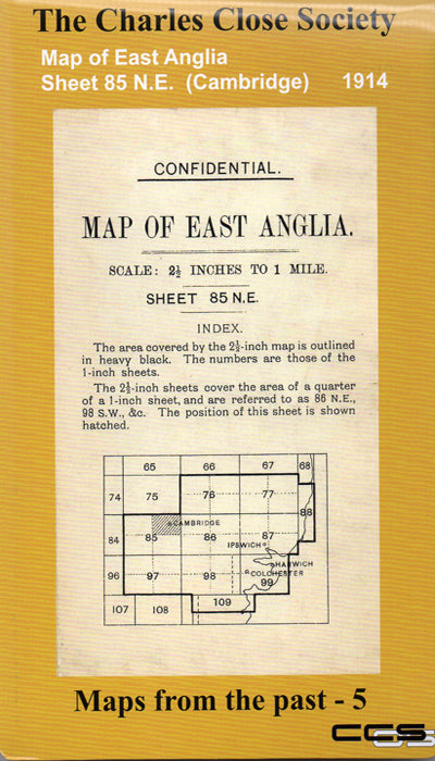 Maps from the Past #5, Two-and-a-half-inch Map of East Anglia, Sheet 8 ...
